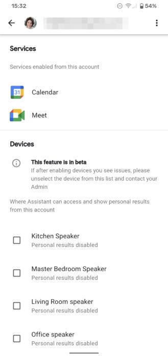 Google Assistant enables multi-account access for Calendar and Meet