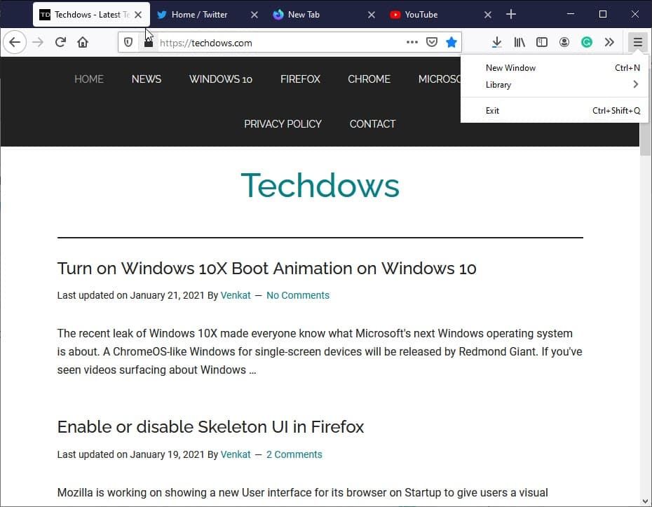 Here's how Firefox's "Proton" redesign will tweak the browser UI