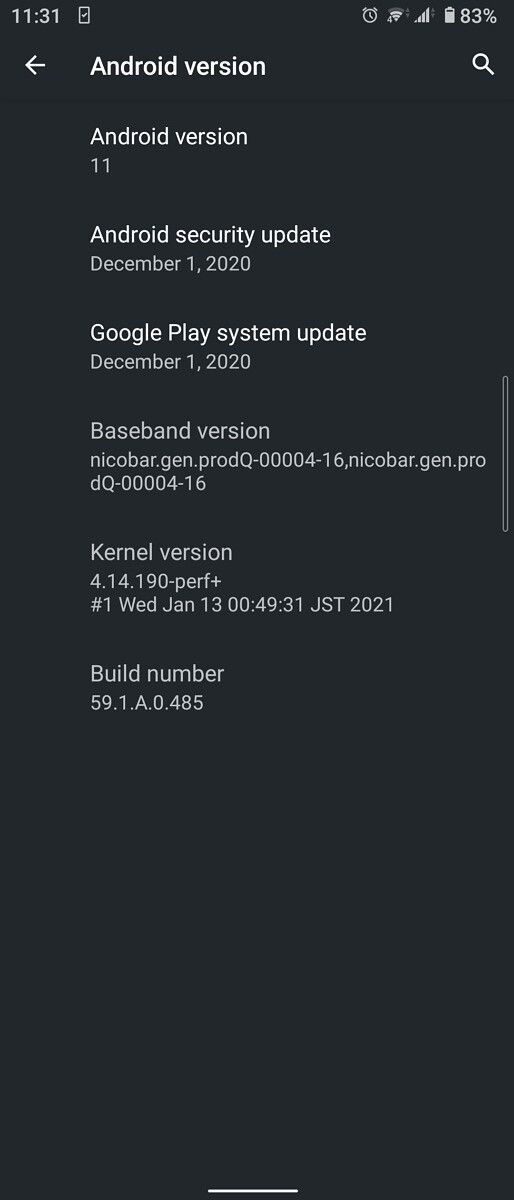 Sony's Xperia 10 II is now getting its Android 11 update