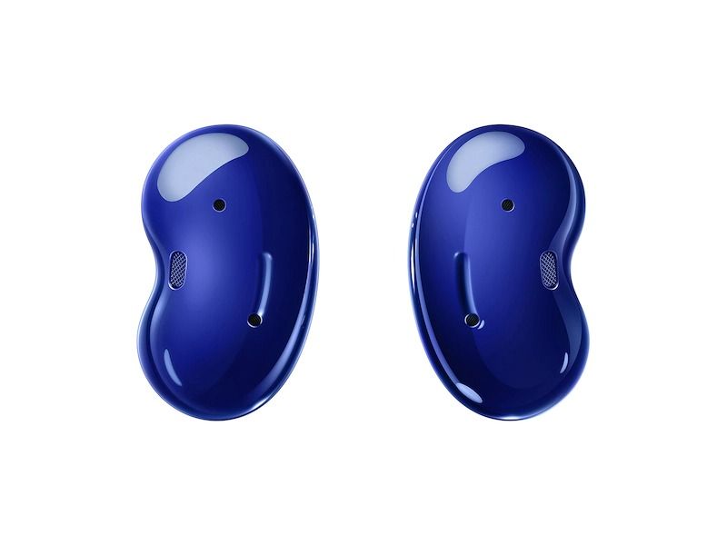 Get the new Mystic Blue Galaxy Buds Live and save with a trade-in