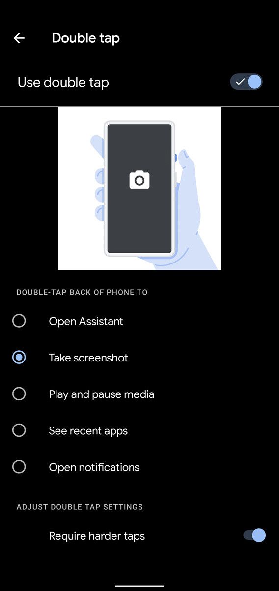 Android 12 prepares to bring double-tap back gesture to the Pixel 5