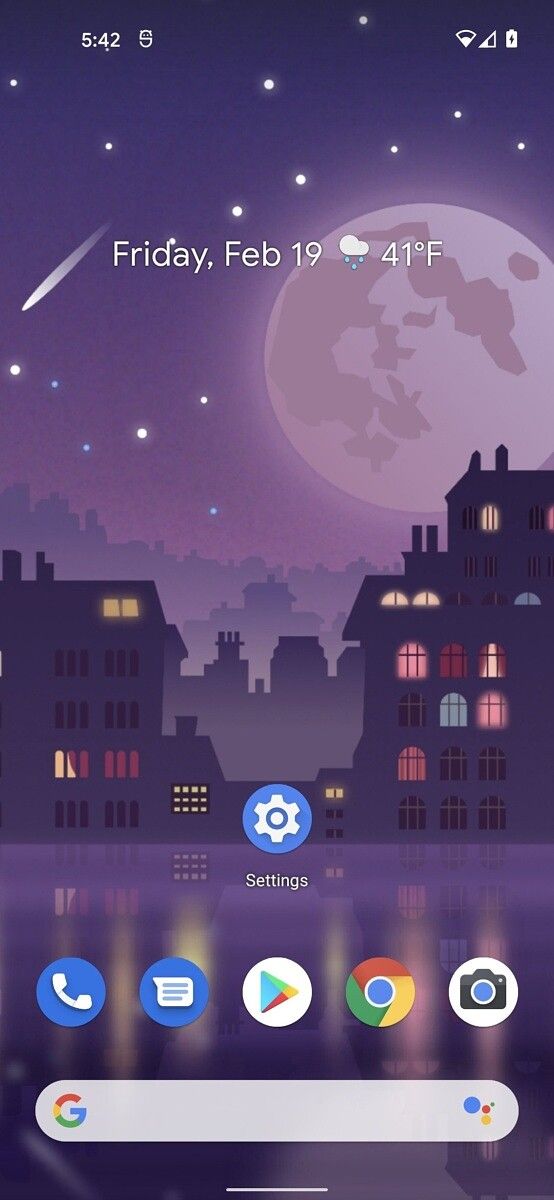 This is our first look at Android 12's wallpaper-based theming system