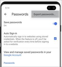 You can now import your Google Chrome passwords to Authenticator