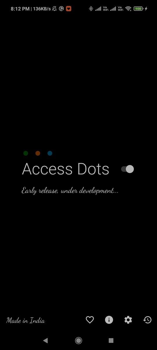 Access Dots adds iOS 14-style privacy dots to your Android device