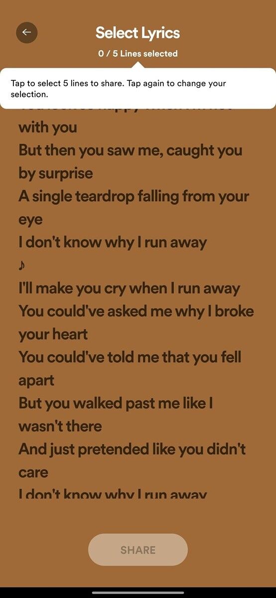 Spotify tests a new library UI and is starting to roll out lyric sharing