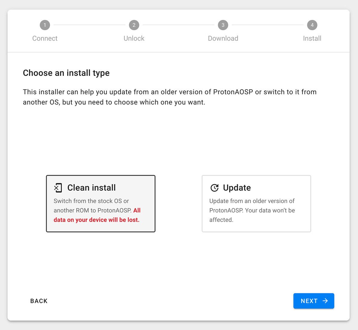 The future of flashing custom ROMs will be through a web browser