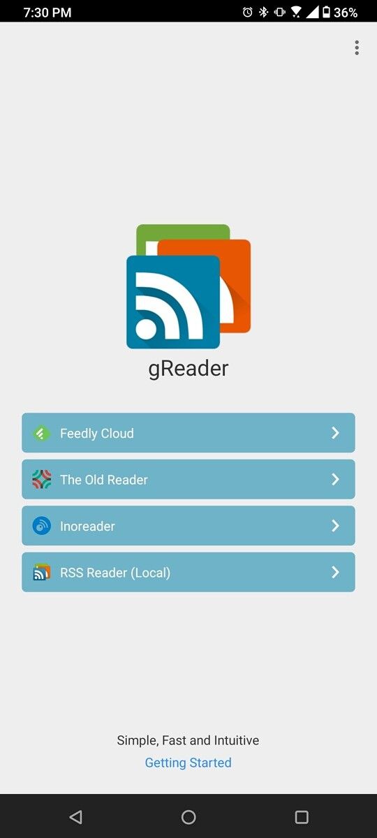 gReader ends a 4 year hiatus with a new update on Play Store