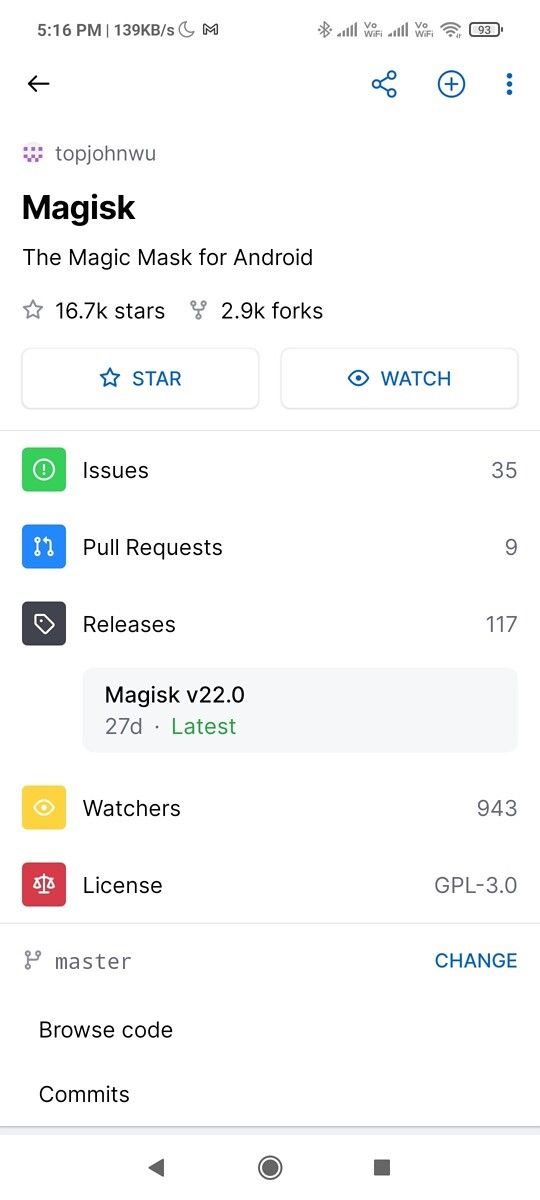 GitHub Mobile app now supports browsing and downloading releases