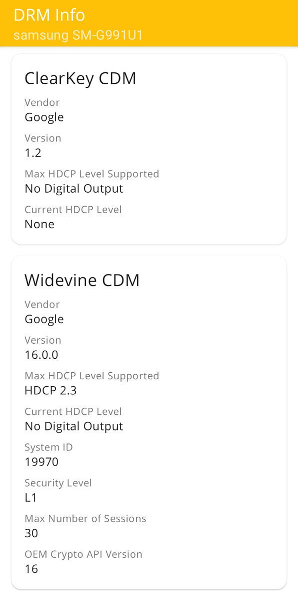 How to check if your Android device supports Widevine DRM