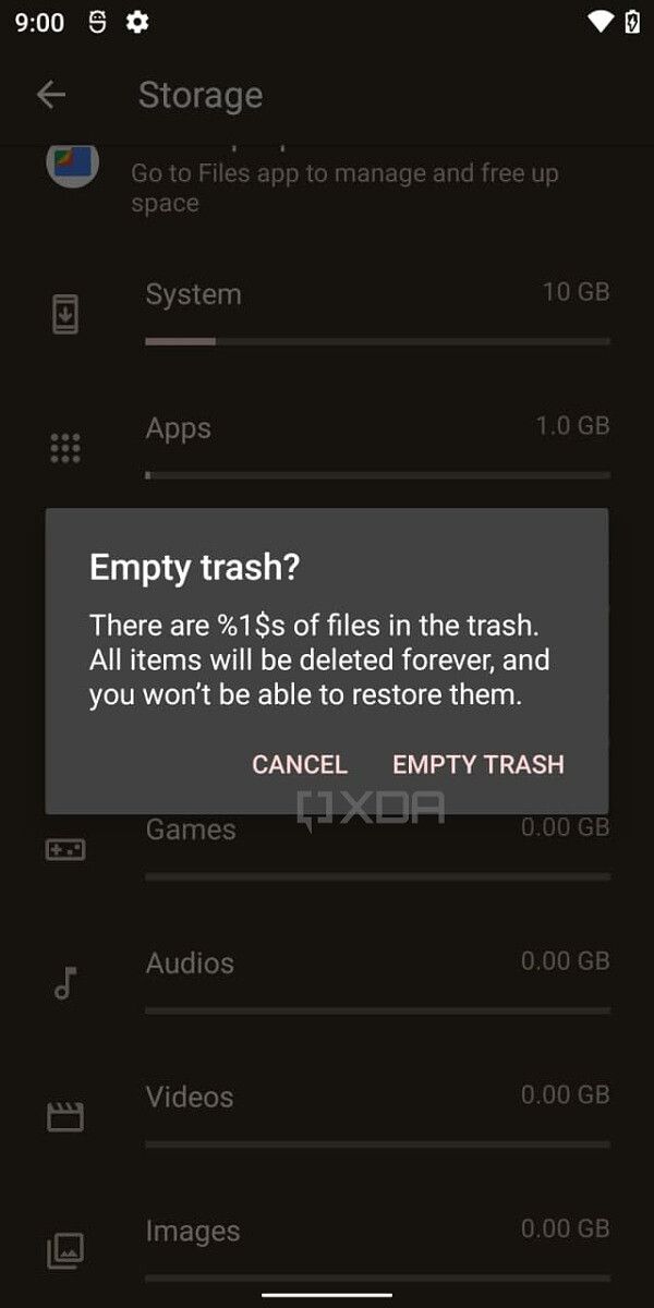 Google may let users manage Android's hidden Recycle Bin in Android 12