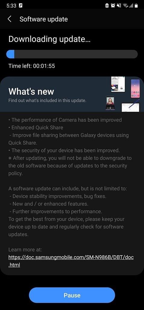 Samsung Galaxy Z Flip 5G, Galaxy S20 (Exynos), and Galaxy Note 20 ...