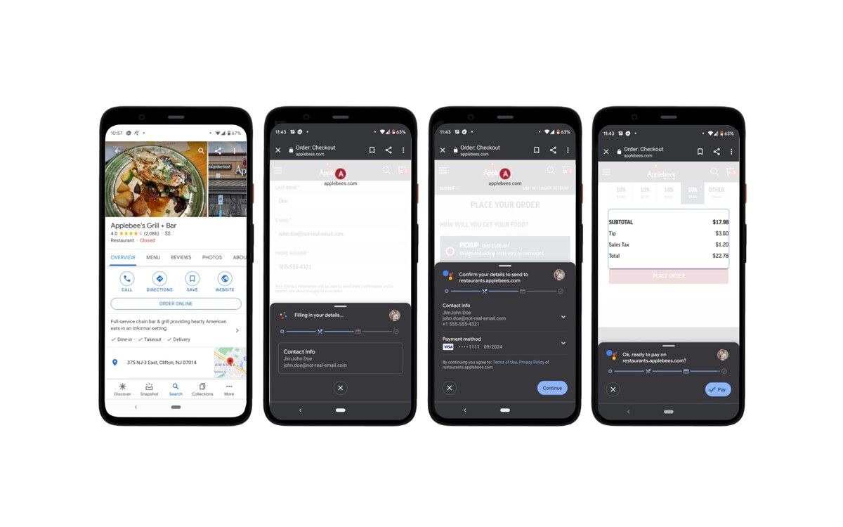 Google Assistant makes ordering takeout much easier in latest update