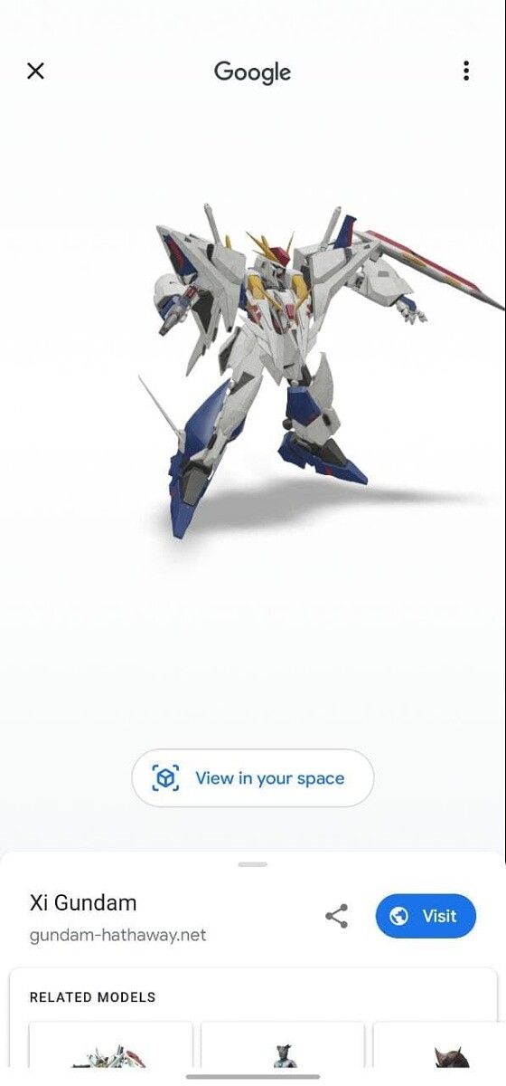 Google Search now shows several iconic anime characters in AR