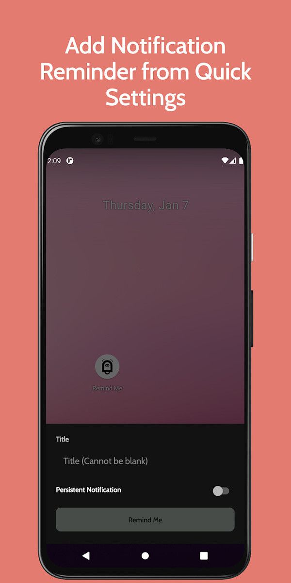 Looking for a simple reminder app? Check out Remind Me on Android