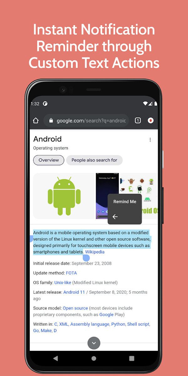 Looking for a simple reminder app? Check out Remind Me on Android