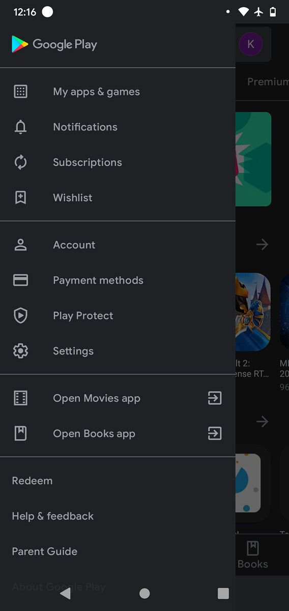 Google Play Store's new UI gets rid of the hamburger menu