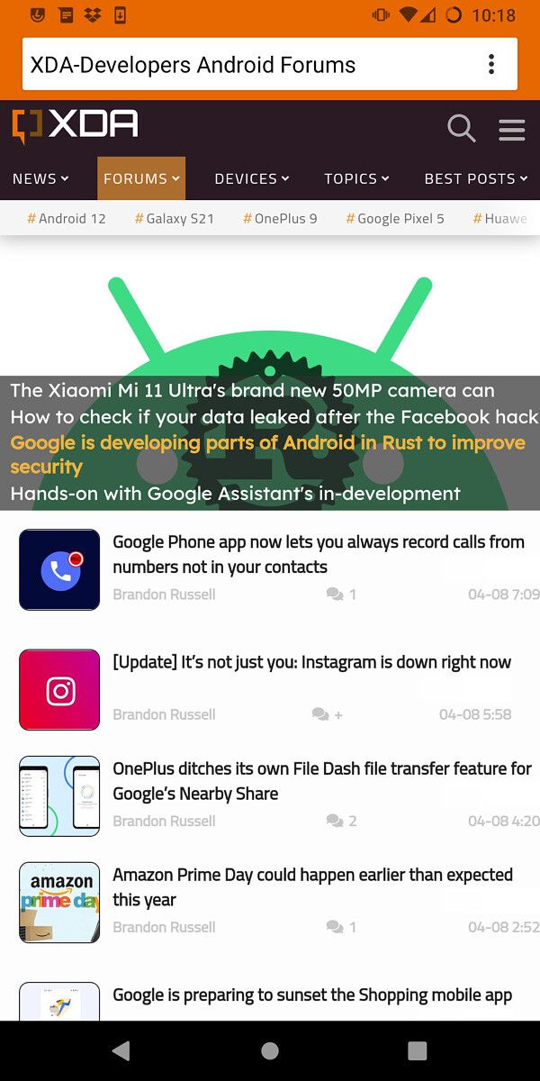 LineageOS 18.1 Review: Android 11, coming to an old phone near you
