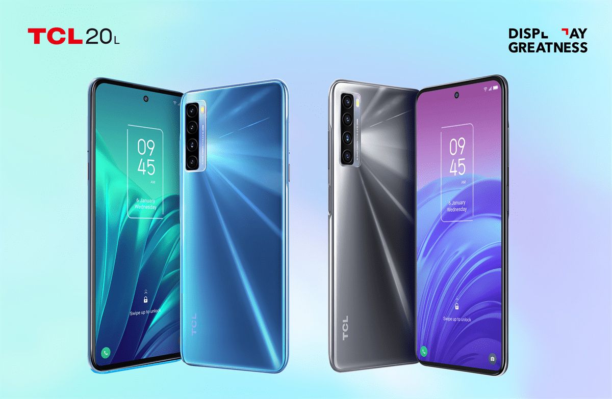 TCL 20 Pro 5G, 20L, 20L+, and Fold ‘n Roll concept phone unveiled