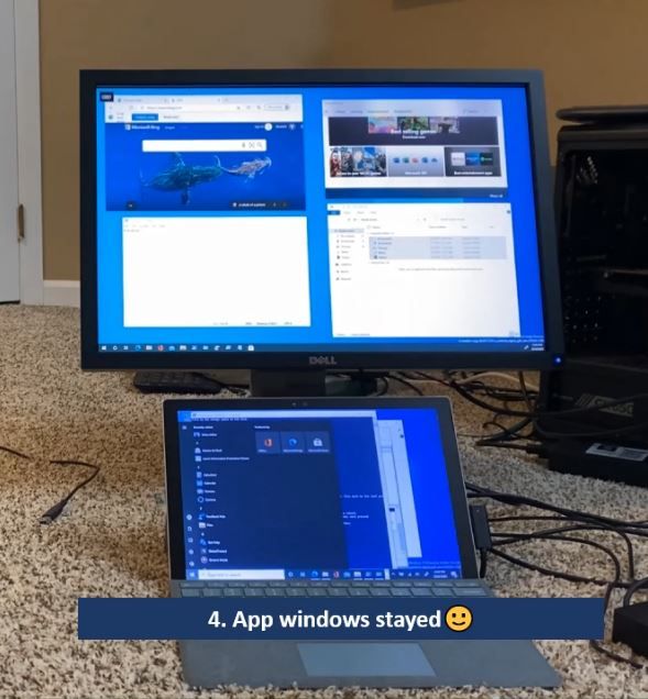 Windows 10 will finally stop re-arranging apps on multi-monitor setups