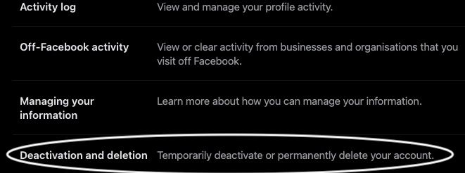 How to delete or deactivate your Facebook account, in quick and easy steps