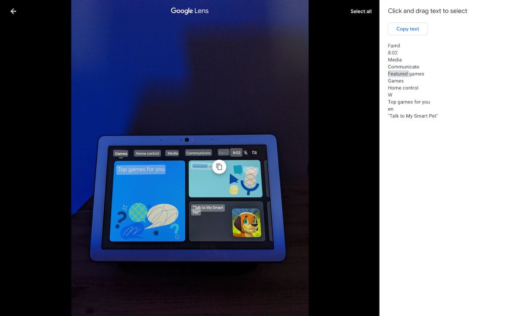Google Lens is now available on desktop inside Google Photos