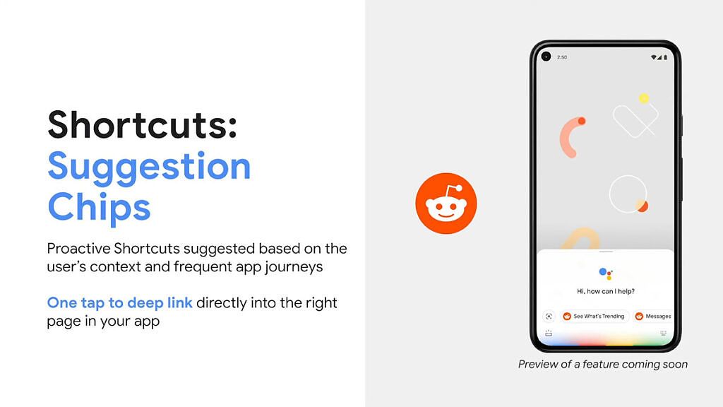 Google Assistant will soon add one tap shortcuts from your favorite apps