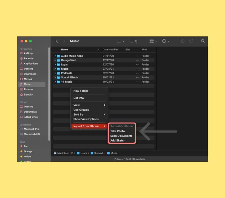How to scan documents on a Mac with Continuity Camera