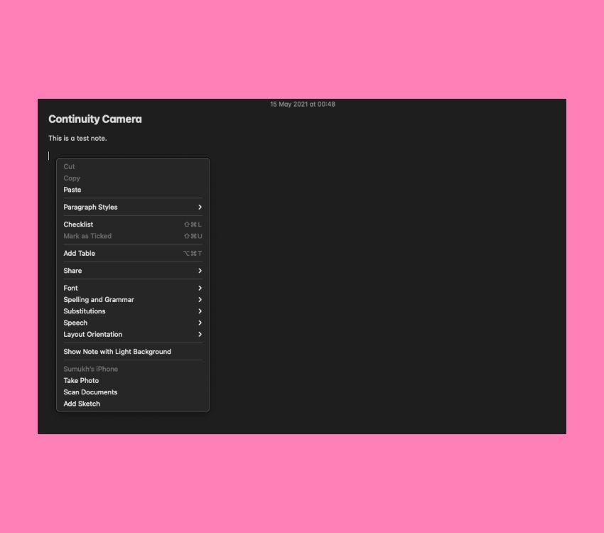 How to scan documents on a Mac with Continuity Camera