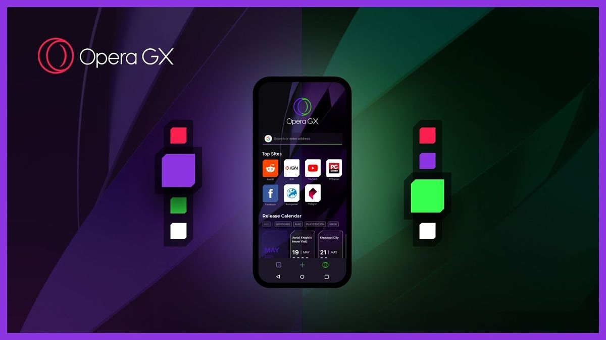 Opera GX, the "gaming browser", is coming to smartphones
