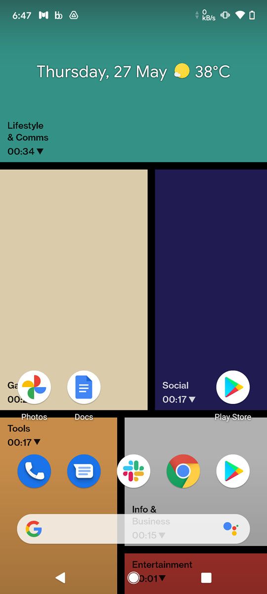 Digital Wellpaper is a unique wallpaper app from OnePlus