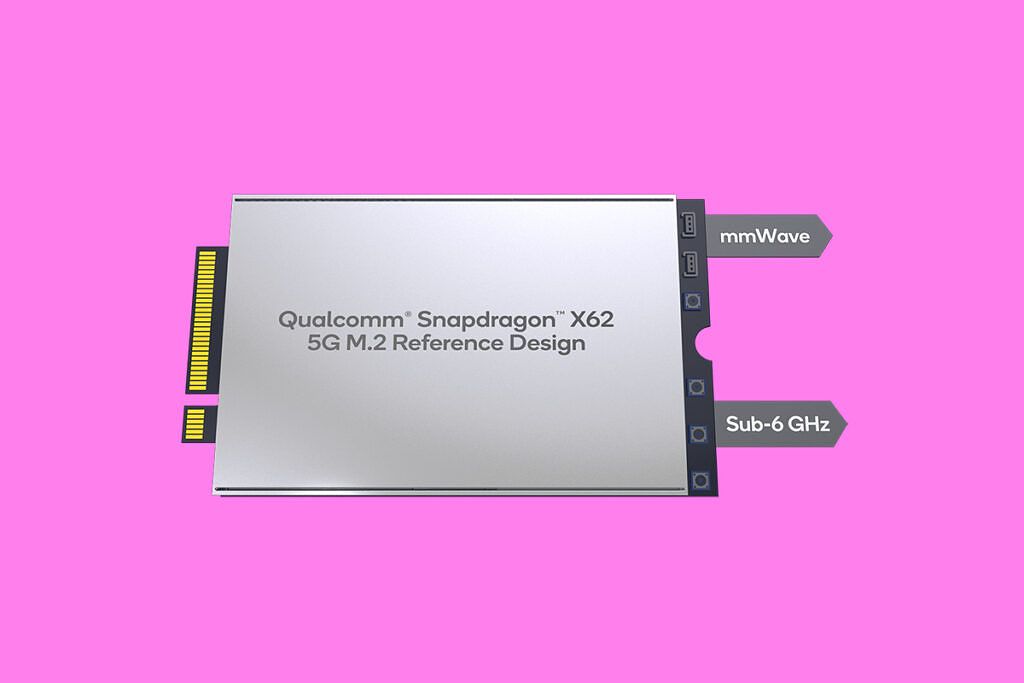Qualcomm shows off a 10-gigabit M.2 5G modem for ACPCs