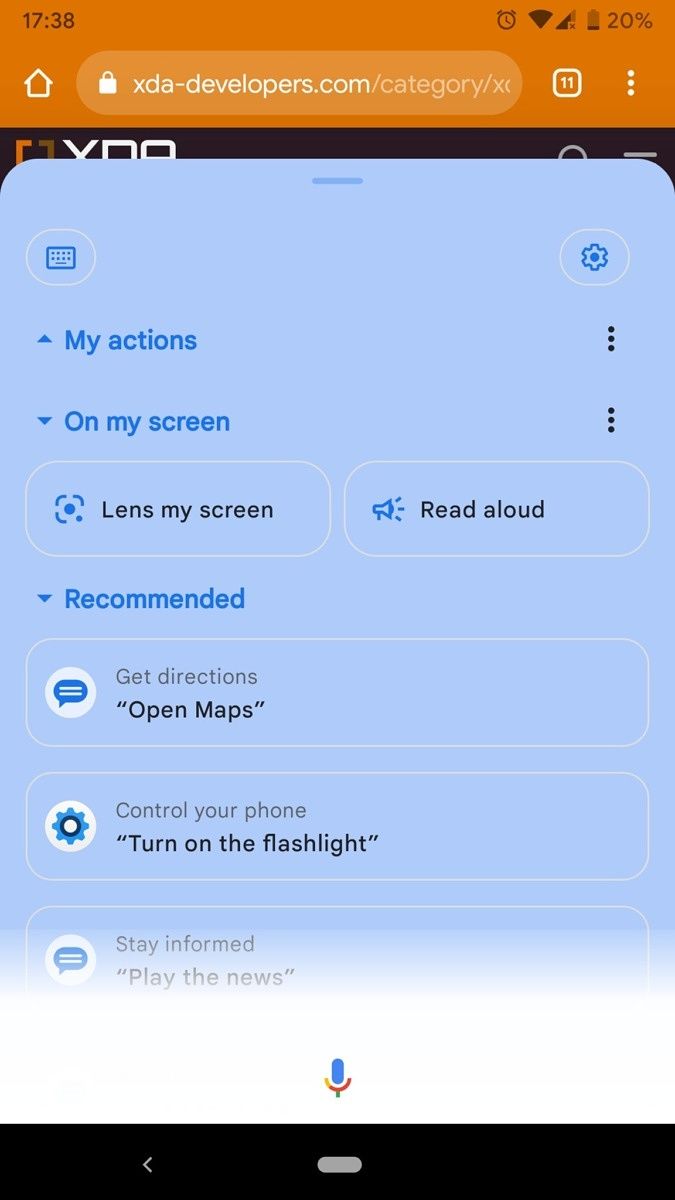 Google Assistant test makes it easier to scan or read the screen aloud