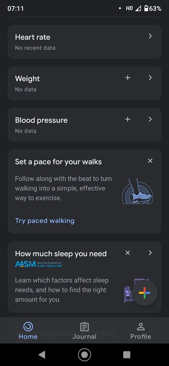 Google Fit for Android receives a new paced walking activity