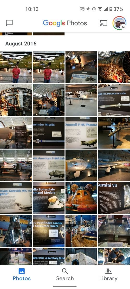 Google Photos preps for Material You with larger text in the image library