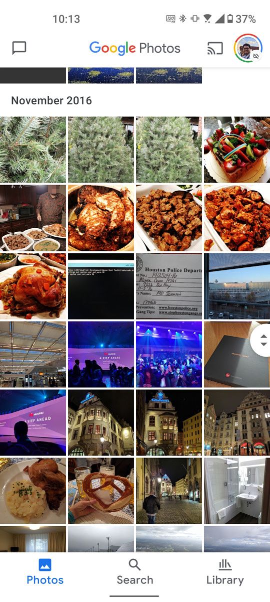 Google Photos preps for Material You with larger text in the image library