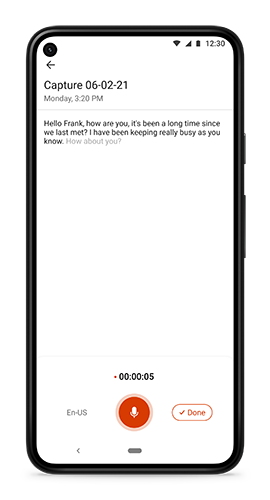 Microsoft Office for Android lets you capture and transcribe voice ...