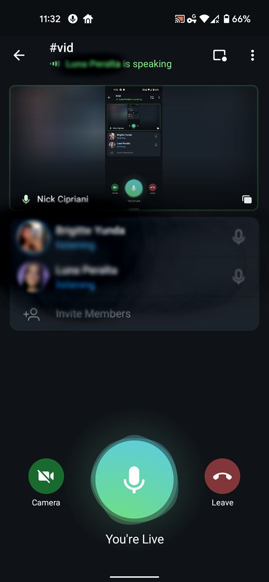 Latest Telegram beta brings video and screen sharing support in groups