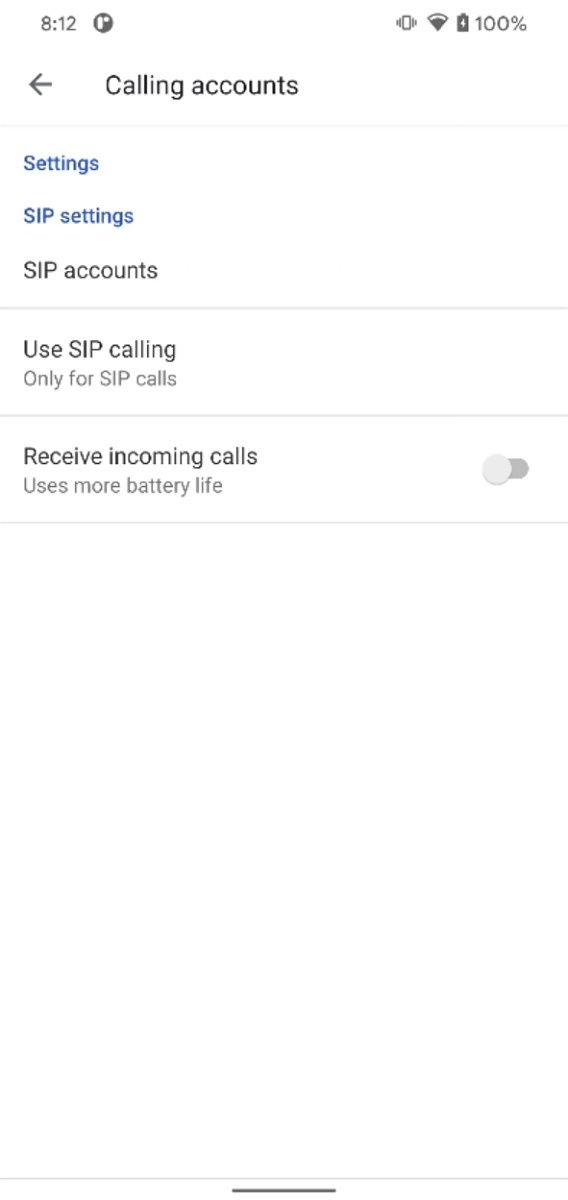 Android 12 prepares to kill off native support for SIP calling