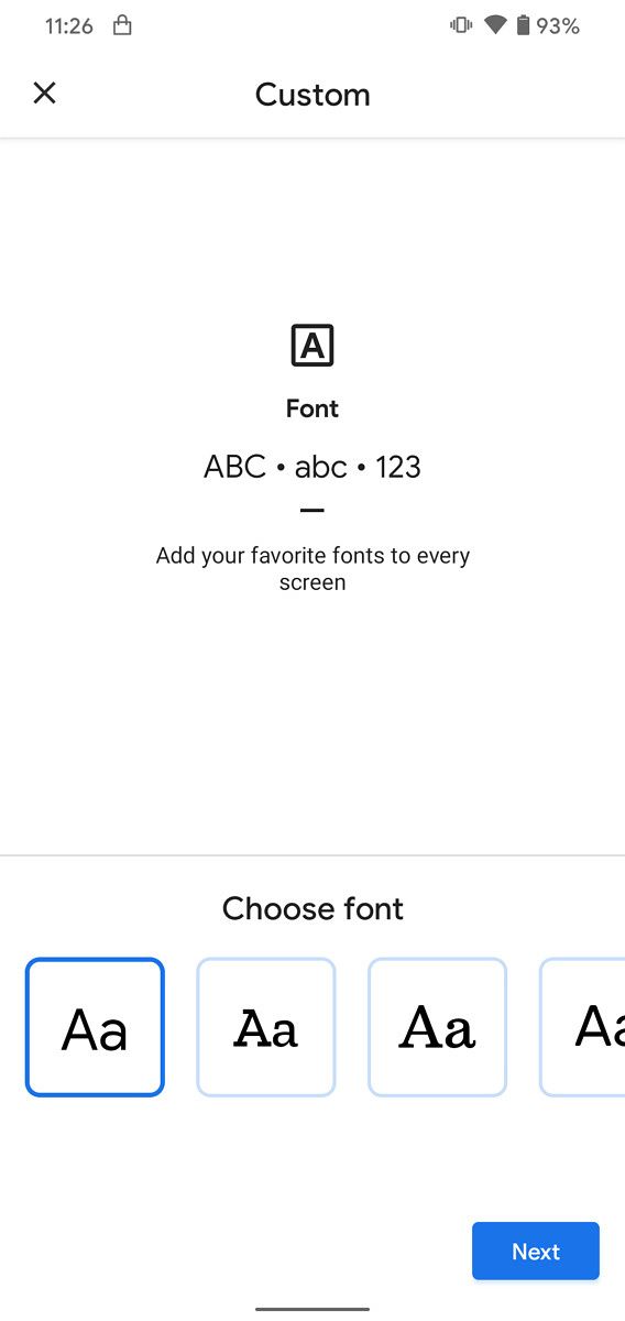 Android 12 is missing font and icon shape customization
