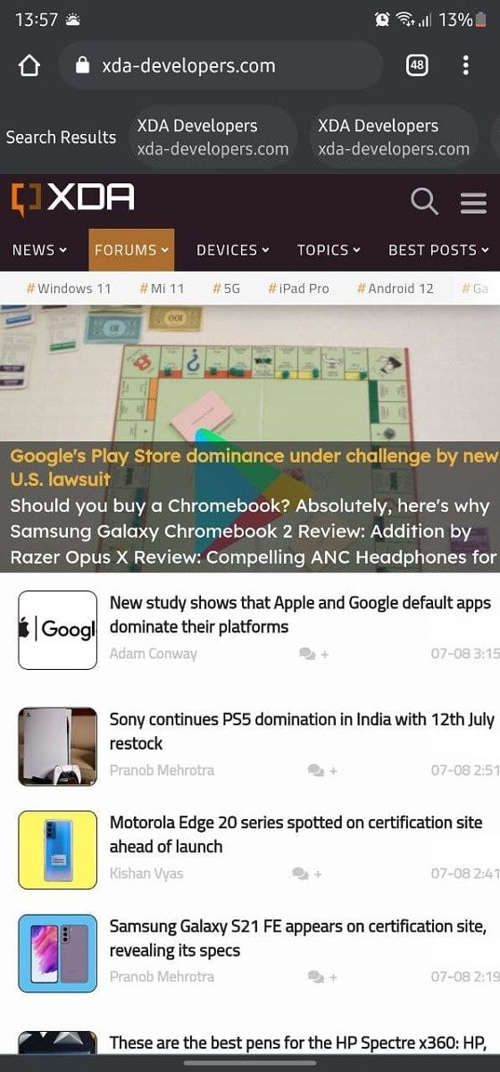 Chrome tests new feature to help you quickly switch between search results