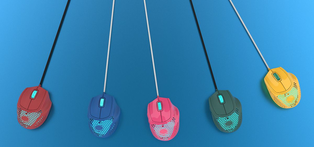 Cooler Master releases its MM720 mice in five new colorways