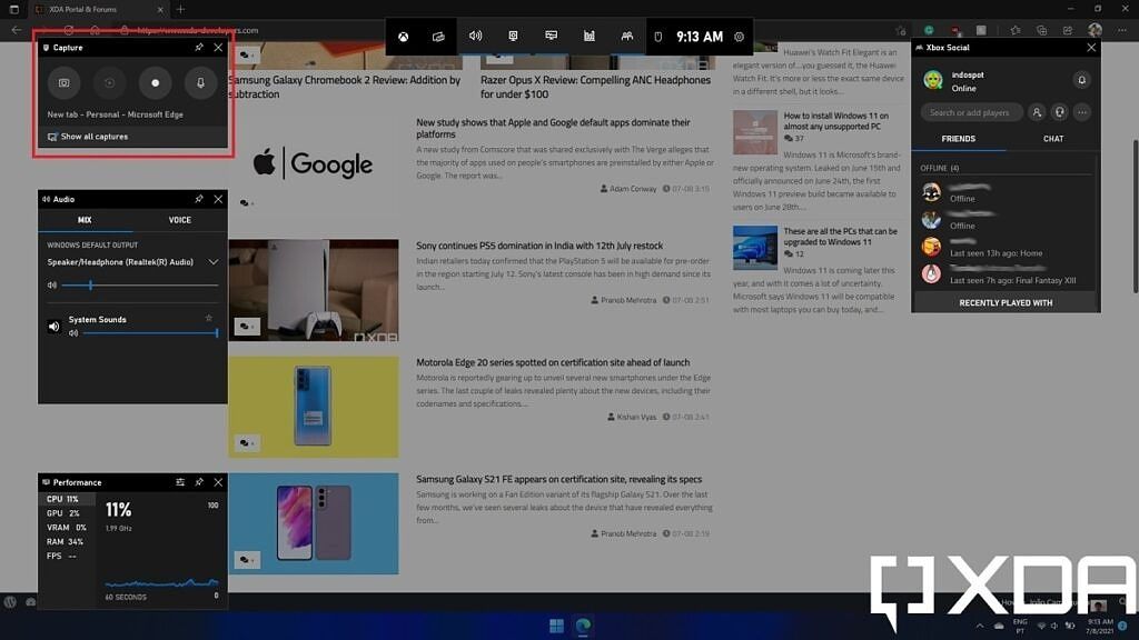 How to record your screen in Windows 11