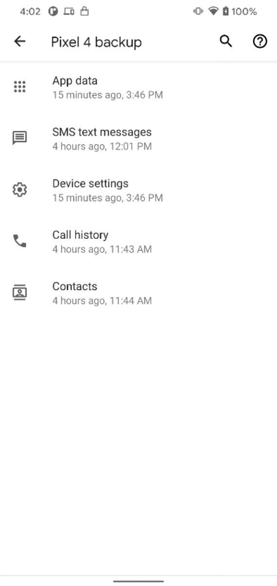 'Backup by Google One' is the new name for Android's phone backup tool