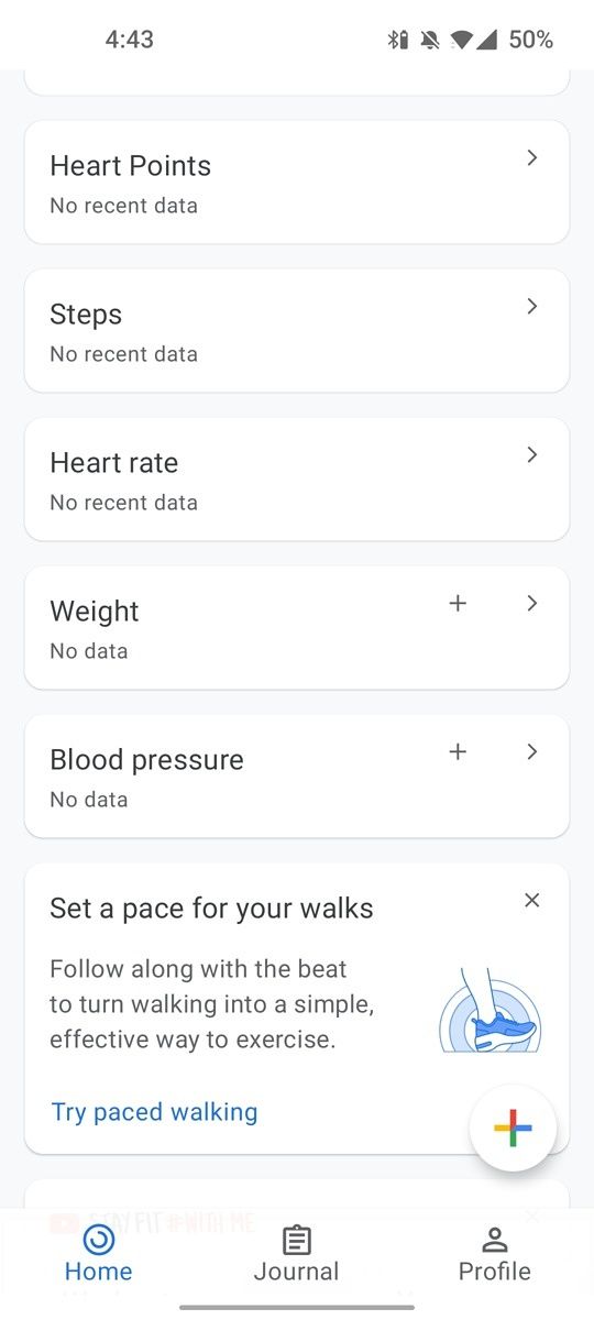 Google Fit update simplifies viewing and adding your data