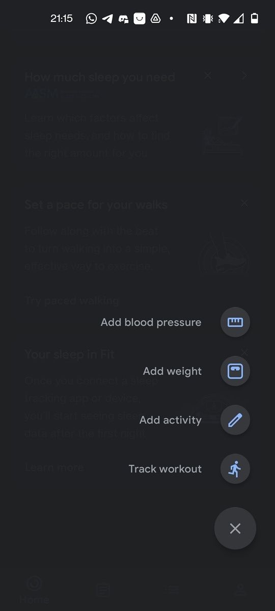 Google Fit update simplifies viewing and adding your data