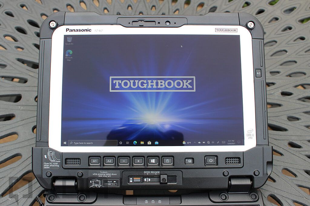 Panasonic has a new fully rugged, modular Windows tablet