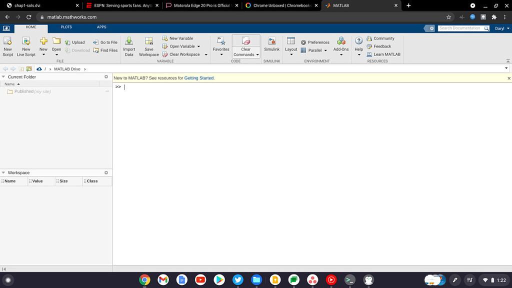 How to run MATLAB on a Chromebook in two easy ways