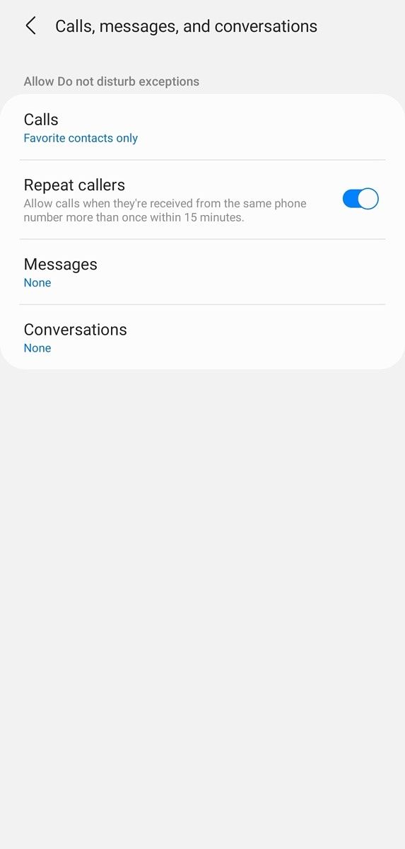 How to use Do Not Disturb mode on Samsung phones?