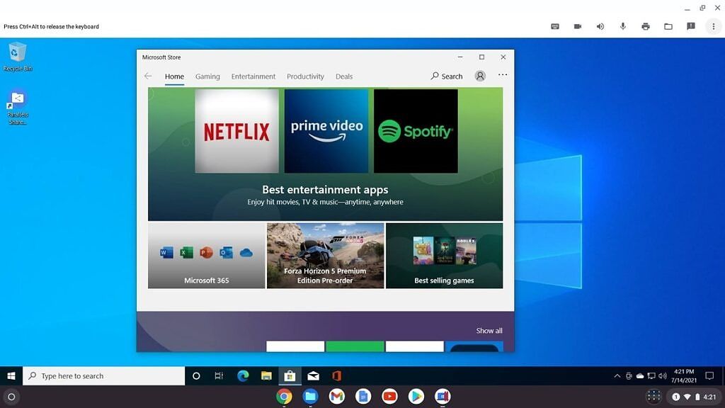 How to run Windows 10 on a Chromebook