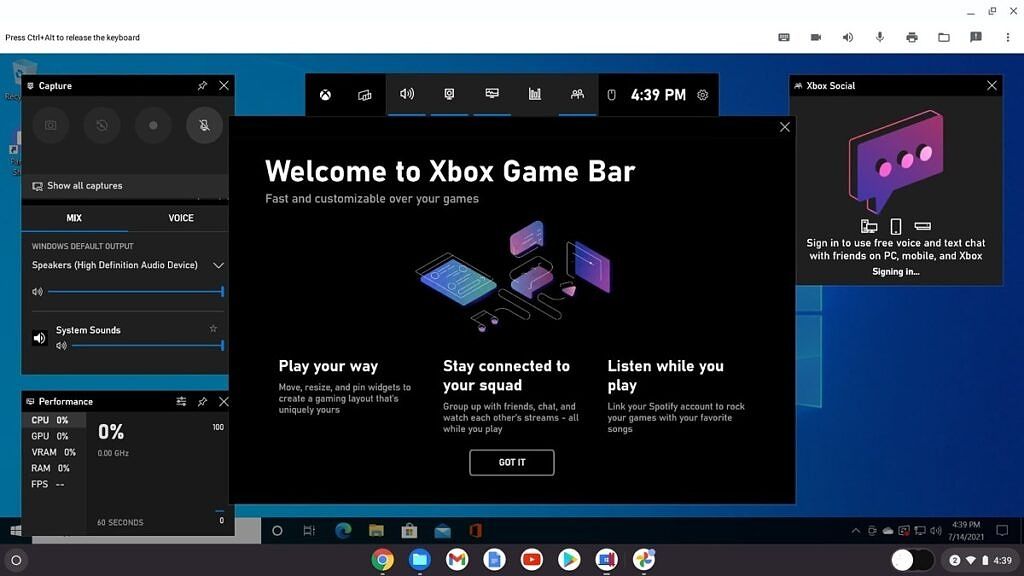 How to run Windows 10 on a Chromebook
